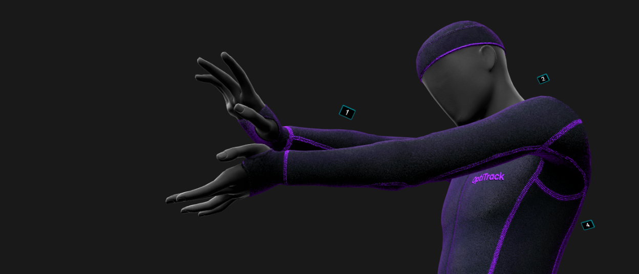 OptiTrack Motive Streaming from Hand Engine