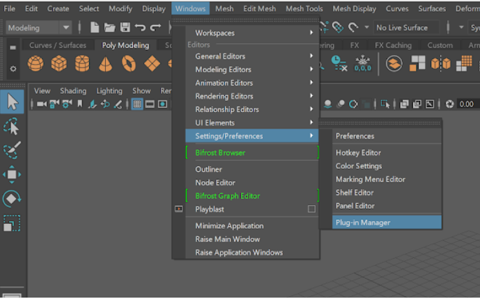 Maya - Streaming from Hand Engine