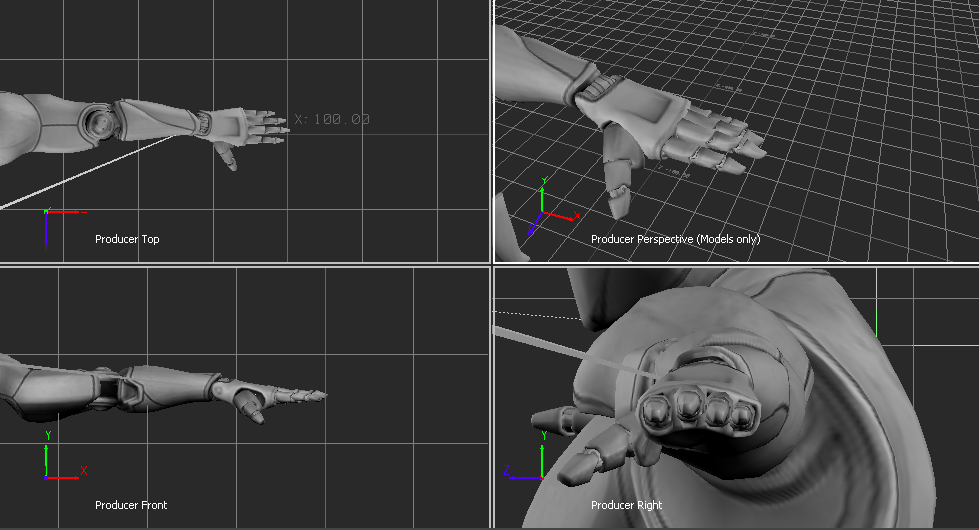 MotionBuilder - Streaming from Hand Engine
