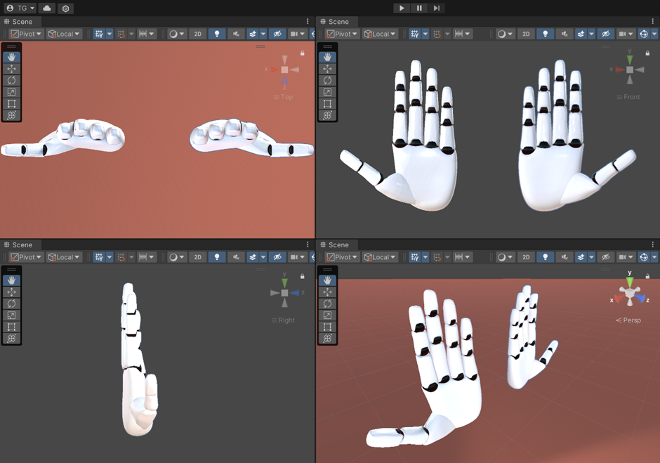 Studio Glove - Unity Streaming from Hand Engine via SDK