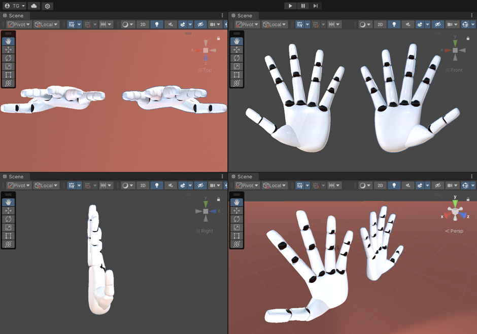 Studio Glove - Unity Streaming from Hand Engine via SDK