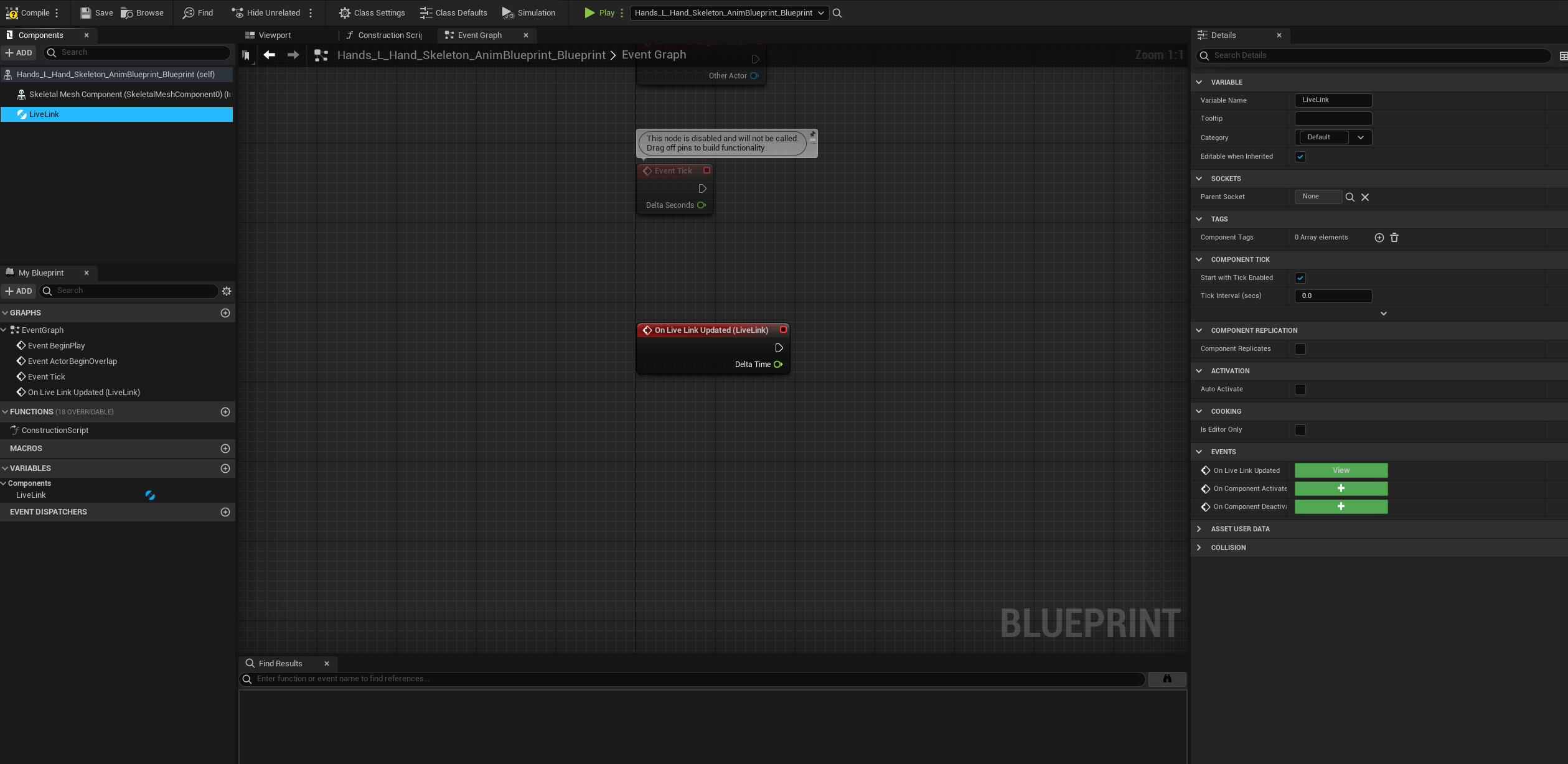 Unreal Engine Plugin - How to Retrieve Pose Name Streamed from Hand Engine (Fidelity Glove)